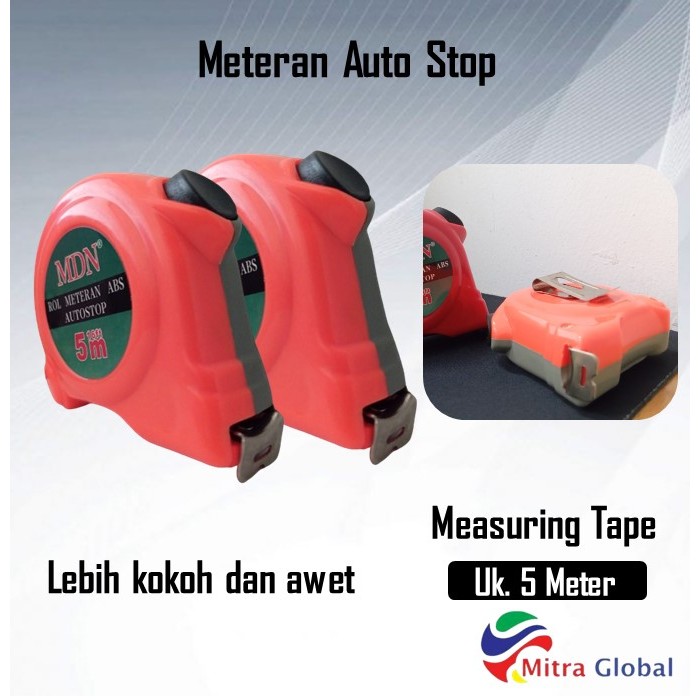 Meter 5M Auto Stop Builder Roll 5 Meter 5 M Measuring Tape Roll Meter ...