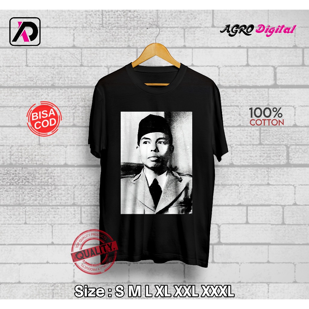 General Sudirman Custom T-Shirt | Distro T-Shirts (Can Design As You ...