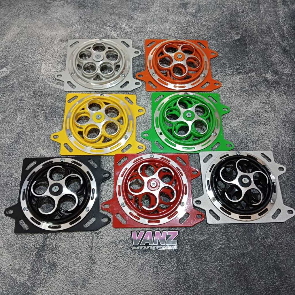 Radiator Fan cover set spiner Round model honda vario 125 150 pcx 150 ...