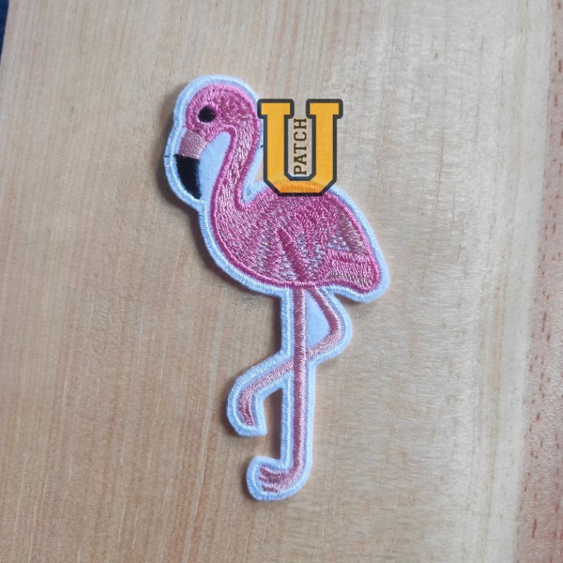 Flamingo Embroidered Emblem Logo Bet Patch (Uk 10x5cm) | Shopee Malaysia