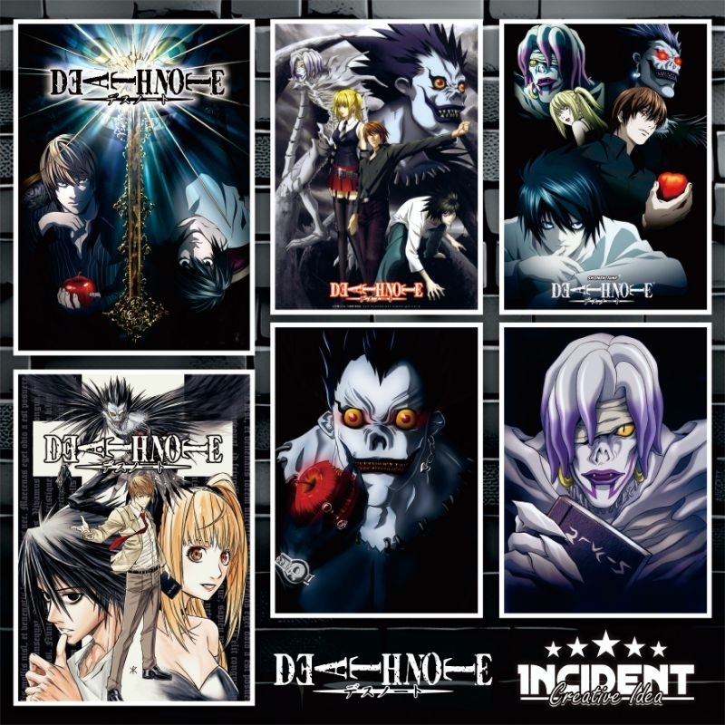 Death NOTE Poster - A4+ Anime Poster | Shopee Malaysia