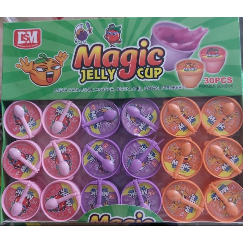 Dsm Magic Jelly Cup contains 30 Pcs | Shopee Malaysia