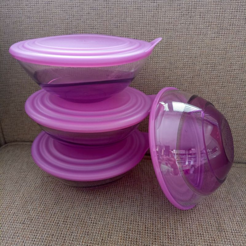 TUPPERWARE 100% ORI Eleganza Bowl Set 4pcs | Shopee Malaysia