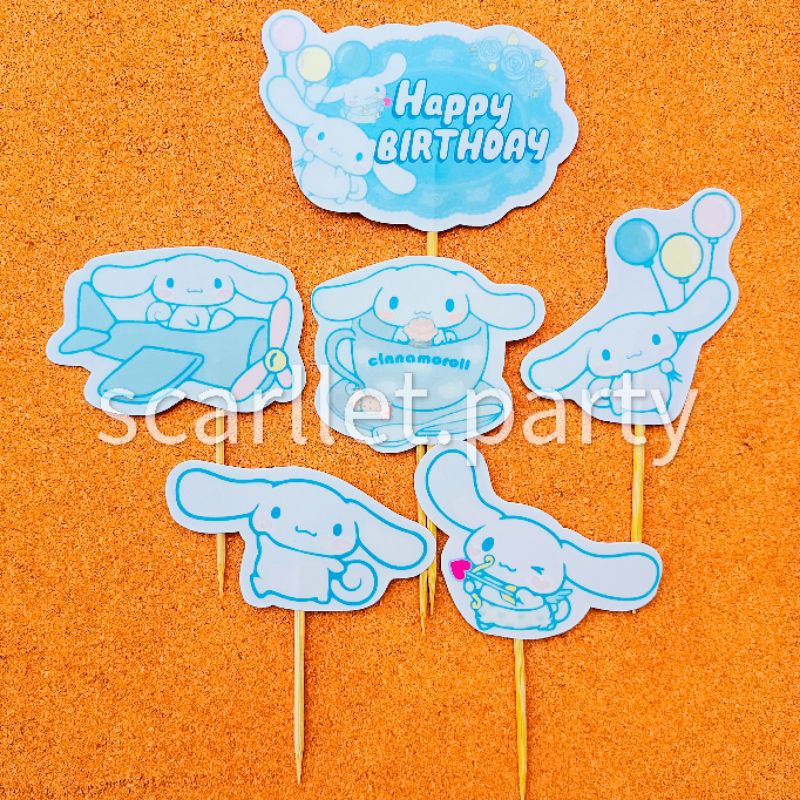 Sanrio CHINESE CAKE TOPPER CAKE DECORATIONS BIRTHDAY DECORATIONS HAPPY ...