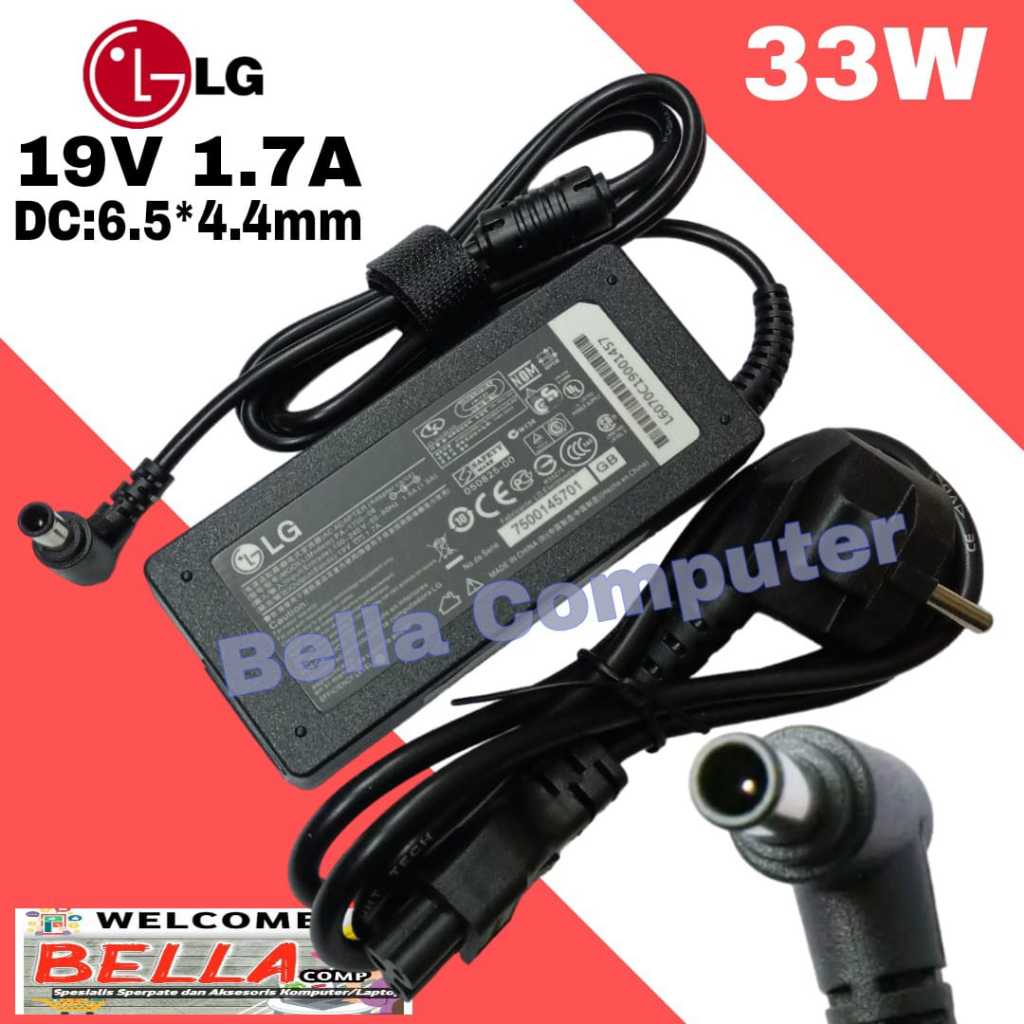 Original LG TV & Monitor Charger Adapter 19V 1.75A Needle / LG TV ...