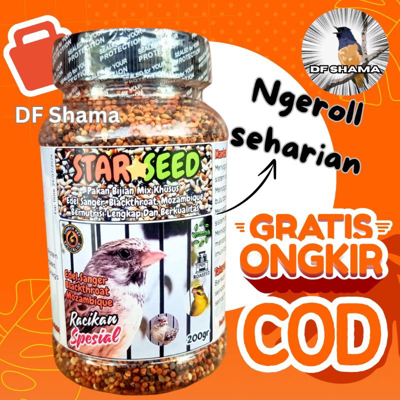 Mozambique Sanger Blackthroat Star Seed 200gr Mozambique Sanger ...