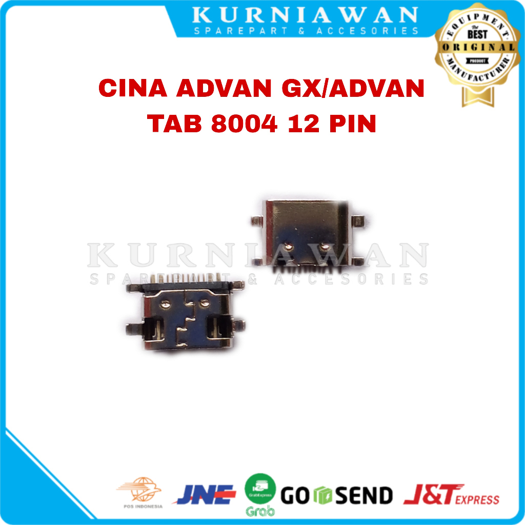 Chinese Charger Connector Advan Gx Advan Tab 8004 12 Pin Con Cas Usb ...