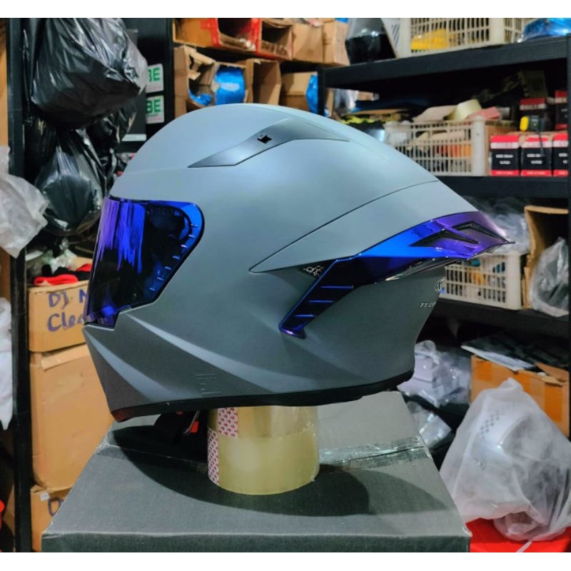 3D RTF KYT TT COURSE SPOILER KYT TTC Helmet Spoiler/ Helmet Motor ...