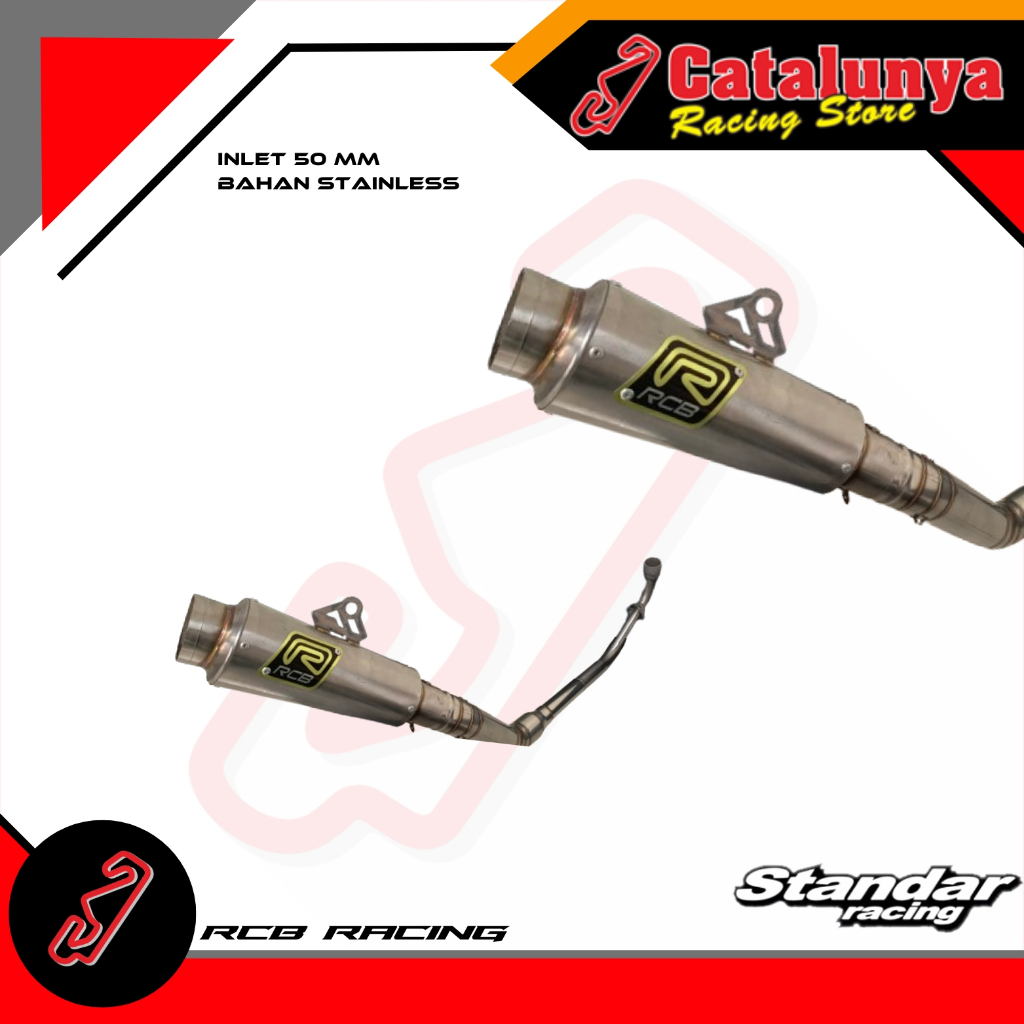 Rcb Silincer Racing Exhaust Only/RCB Silincer Exhaust Only | Shopee ...