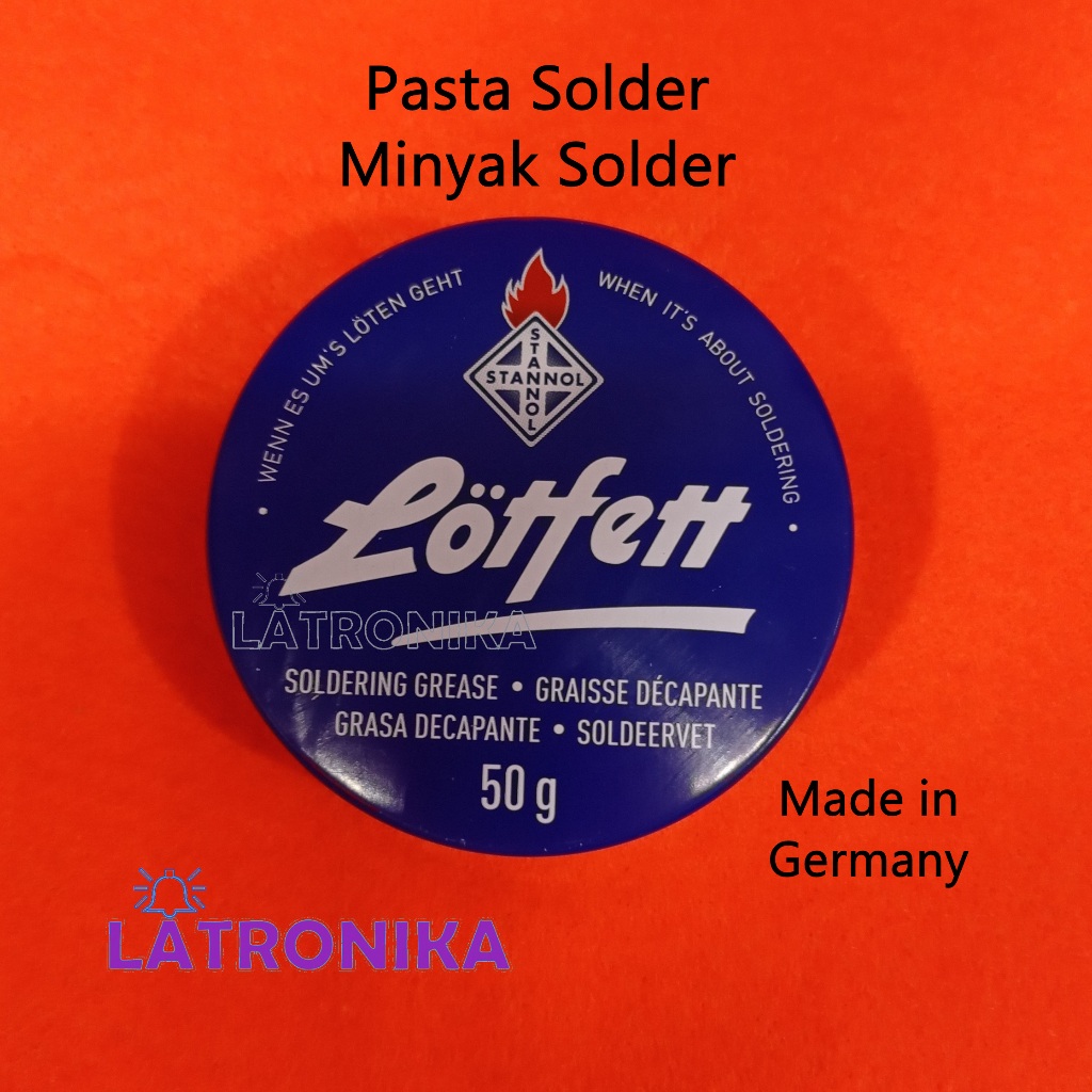 Original Lotfett Soldering Paste 50gr Made in Germany Ori Stannol ...