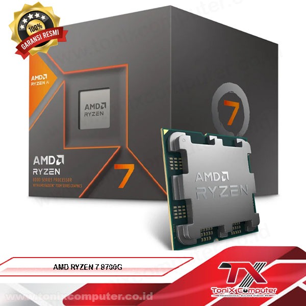 Amd RYZEN 7 8700G | Processor AMD AM5 Zen4 8 Cores 16 Threads | Shopee Malaysia