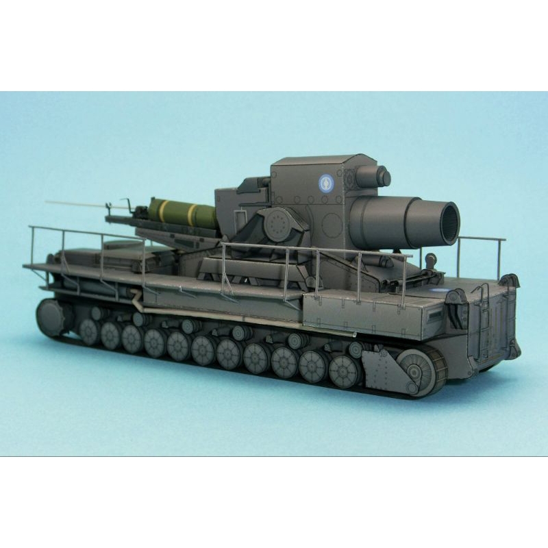 Karl Great "girl and panzer anime" papercraft pattern sheet scale 72 ...