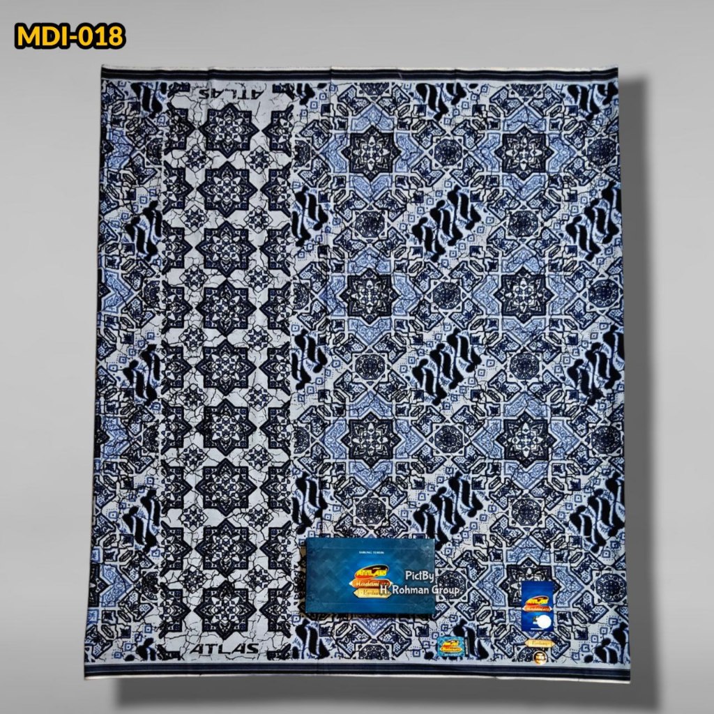 Madani Atlas Sarong with BHS Batik Motif | Gus Iqdam Series Batik ...