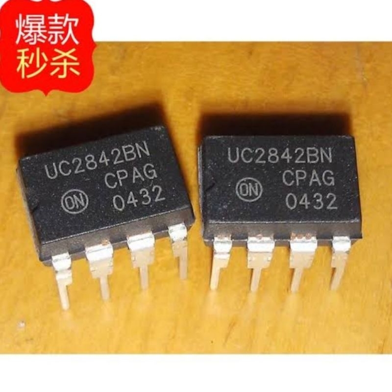 2pcs 2Pcs UC2842AN UC2842N UC2842B 2842 IC Dip-8 PWM Controller UC2842 ...