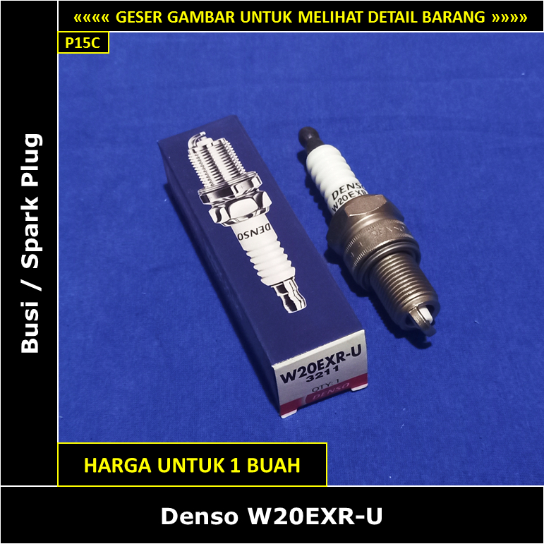 Spark Plug Nissan Sentra B12 1600 cc E16S 1986-1988 Denso W20EXP-U ...