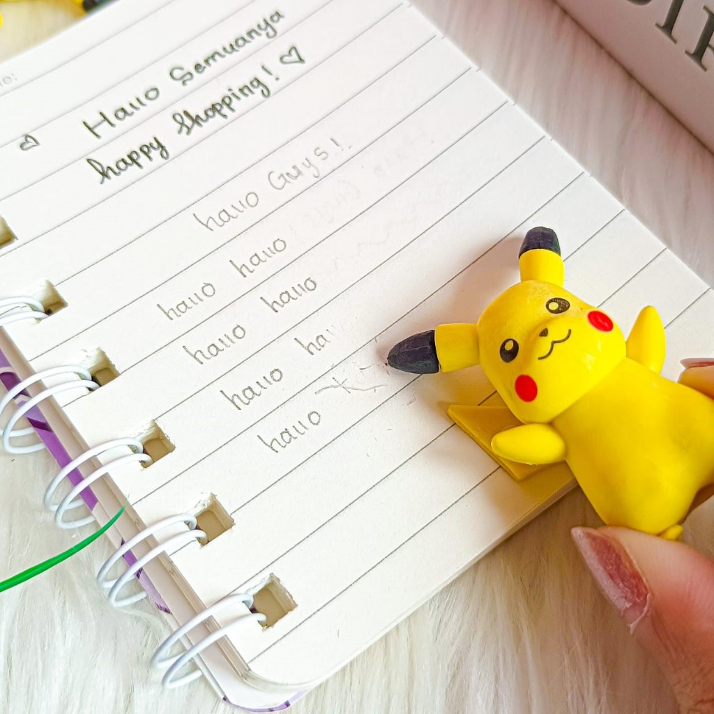 Pokemon PIKACHU Unit ERASER ER-1246 Character ERASER Pencil Erase SETIP ...