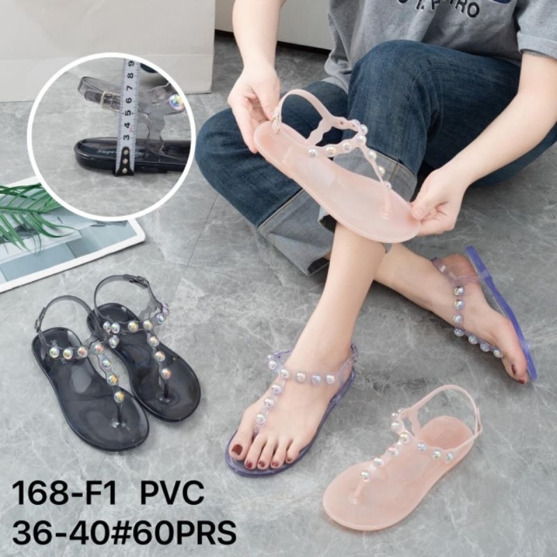 Women's Flip Flops Back Strap Luxury JELLY IMPORT SUPER BALANCE 168 ...