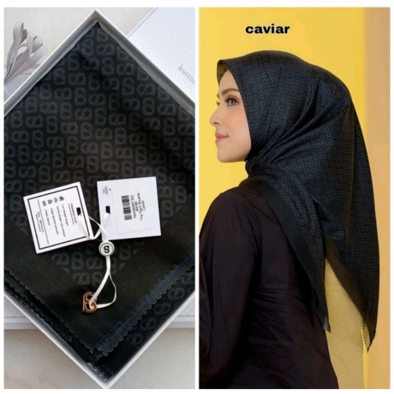Hijab Buttonscarves Tapis Series Motif | Shopee Malaysia