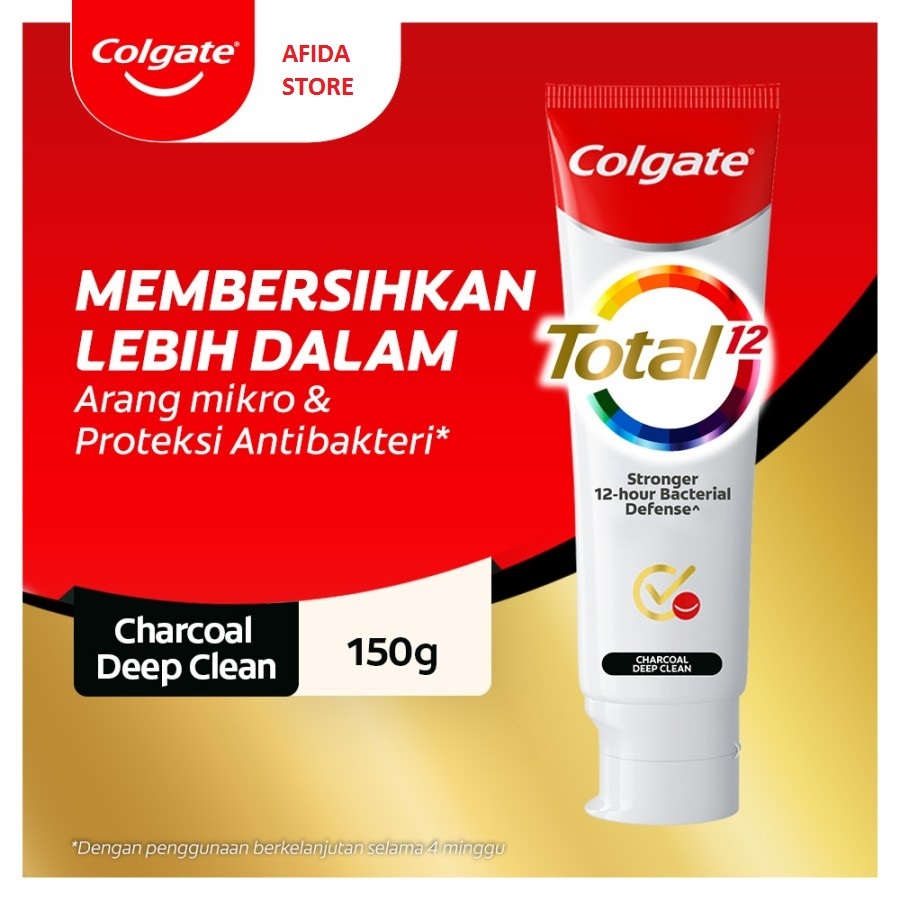 Colgate Total Charcoal Toothpaste 150gr | Shopee Malaysia