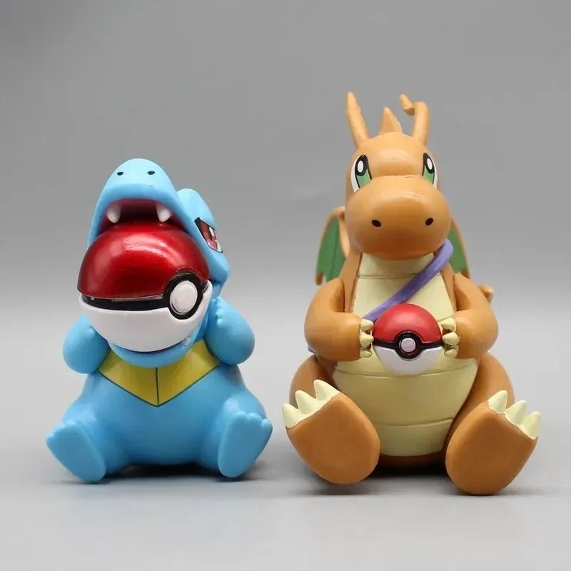 Pokemon Pikachu Dragonite Totodile Figure Toy | Shopee Malaysia