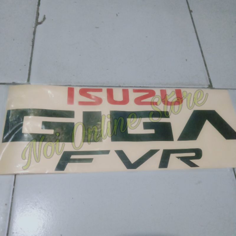 Sticker for GIGA FVR car (on the door) | Shopee Malaysia