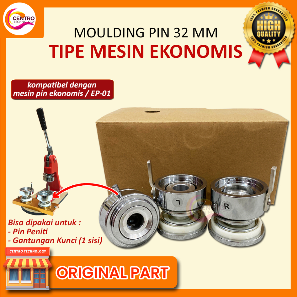 MESIN Economical Pin Press Machine Molding/EP-01 | Sizes 32/44/58/75mm ...