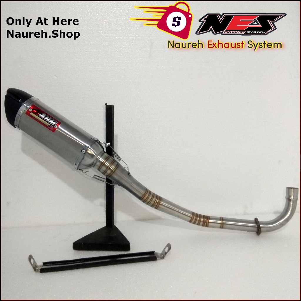 Ahm Pro Racing Exhaust Wave Dash Kriss Ex5 Dream Road Race Motorcycals ...