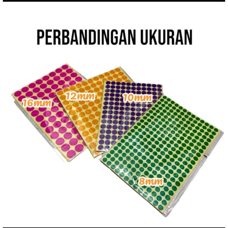Dot Sticker contains 8 sheets / 5 sheets of Dot Stickers, Star Stickers ...