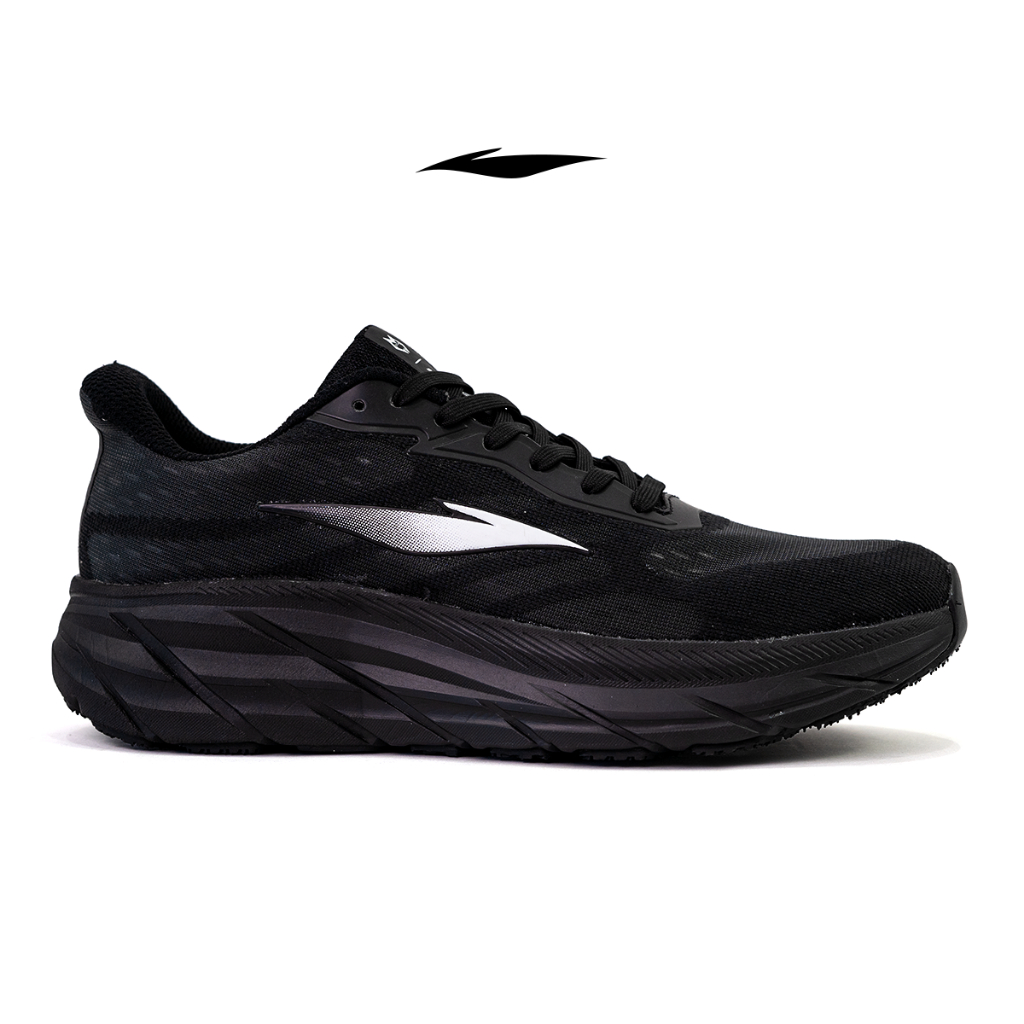 LYCAN Sonic 1.0 Black/ Black Running Shoes | Shopee Malaysia