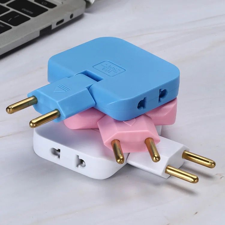 Power Socket 3 In 1 Plug In Slim Folding Plug Plug | Shopee Malaysia