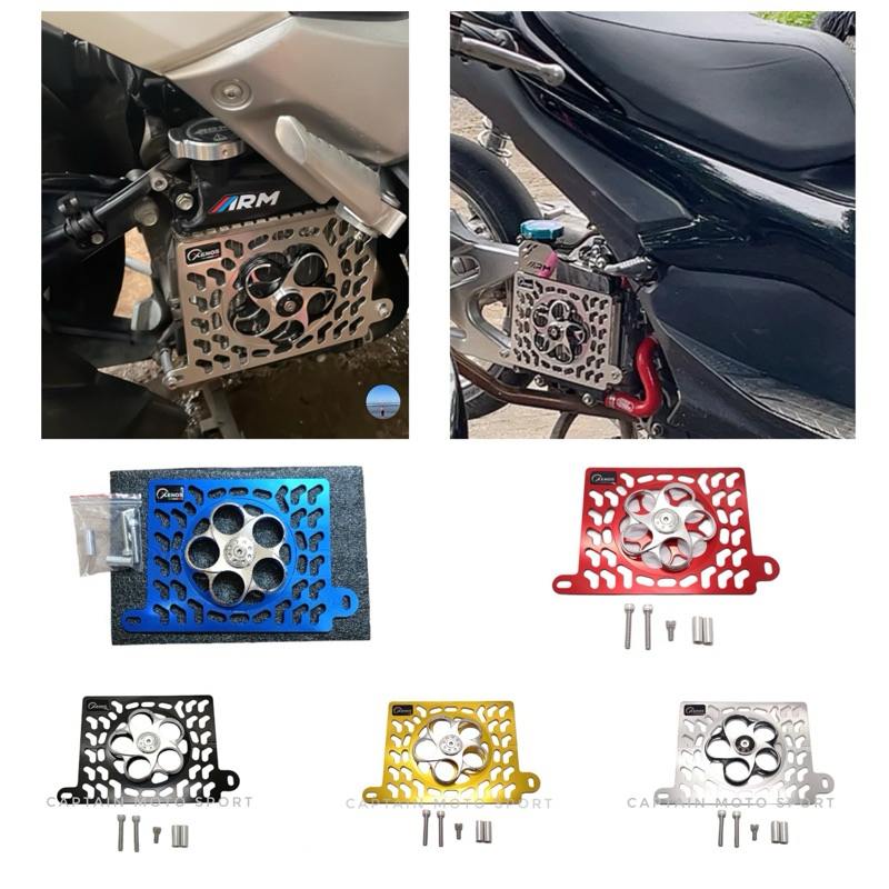 Cover radiator spinner flower cnc nmax old new aerox old new lexi ...