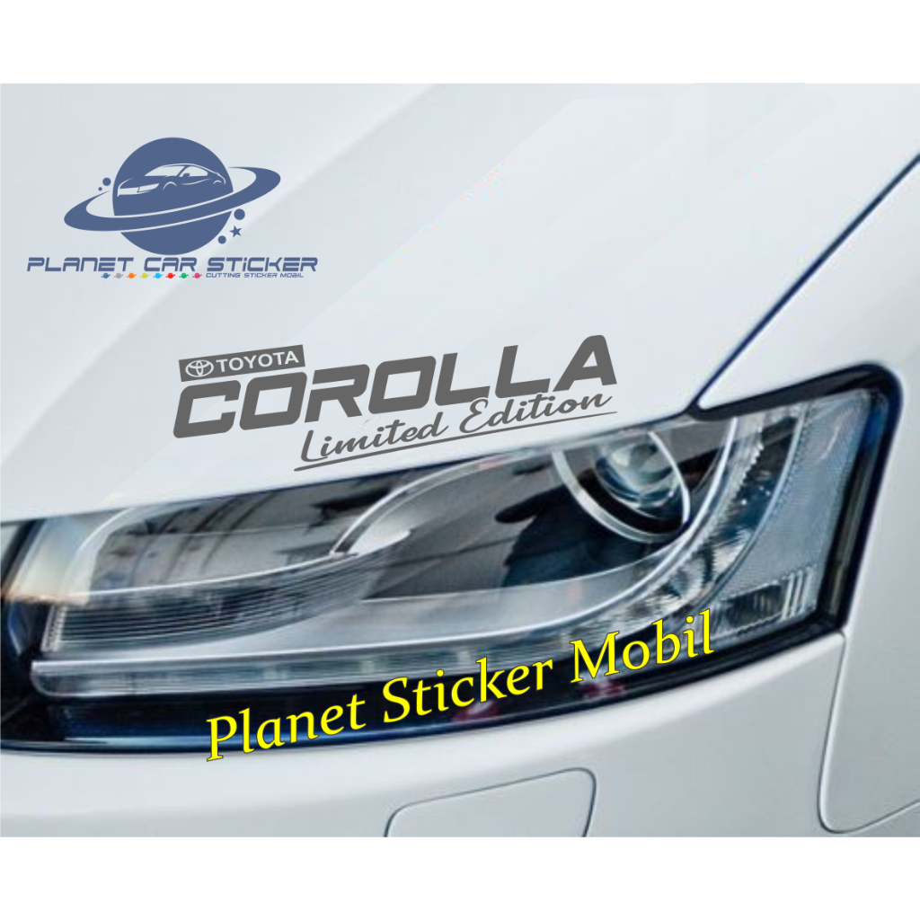 Best corolla sticker, toyota corolla altis cross car hood sticker ...