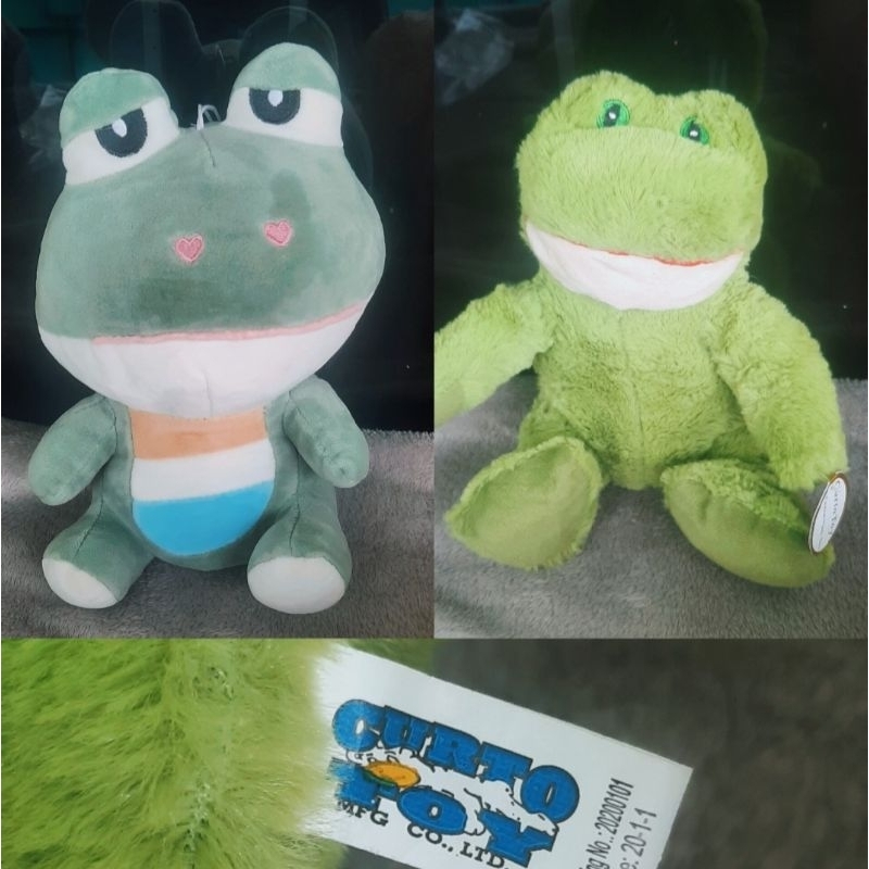 HIJAU Green Frog Doll Package Brand Material miniso & Soft Fur | On ...