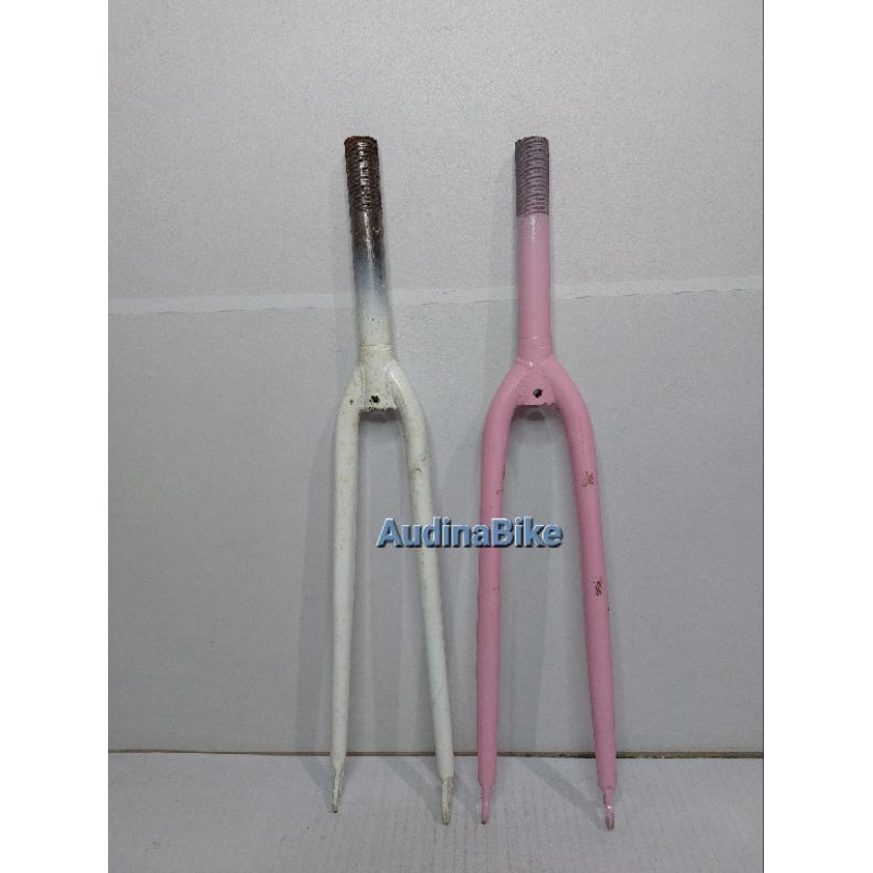 Standard 700C Fixie Fork Fork Fixie Rood Bike Fork Racing Bike | Shopee ...
