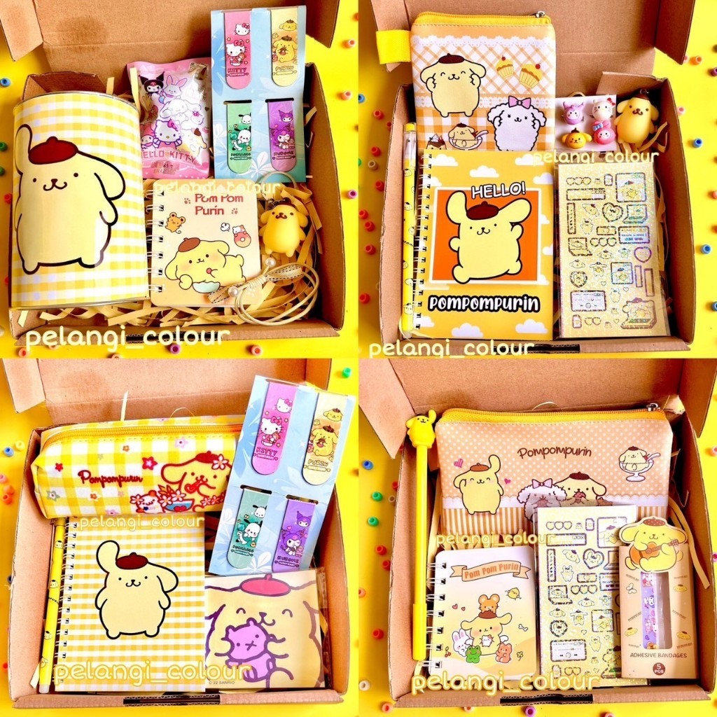 Pompurin Hampers Purin Box Gift Package/ Purin Box Hampers/ | Shopee ...