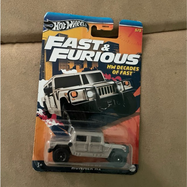 Hot WHEELS HOTWHEELS FAST AND FURIOUS DECADES OF FAST HUMMER H1 ...