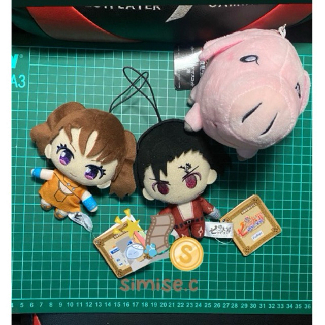 Nanatsu No Taizai Plush/Seven Deadly Sin Doll - Zeldris, Diane, Hawk ...
