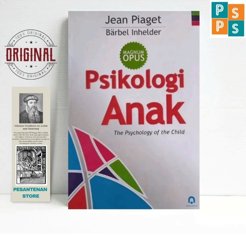 Original Book Of JEAN PIAGET Children's Psychology Student Library ...