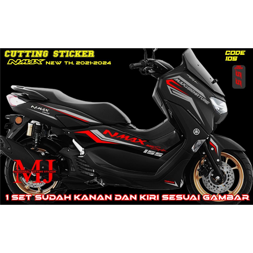 New Nmax Body Striping Sticker 2020 2021 2022 2023, new Nmax Body ...