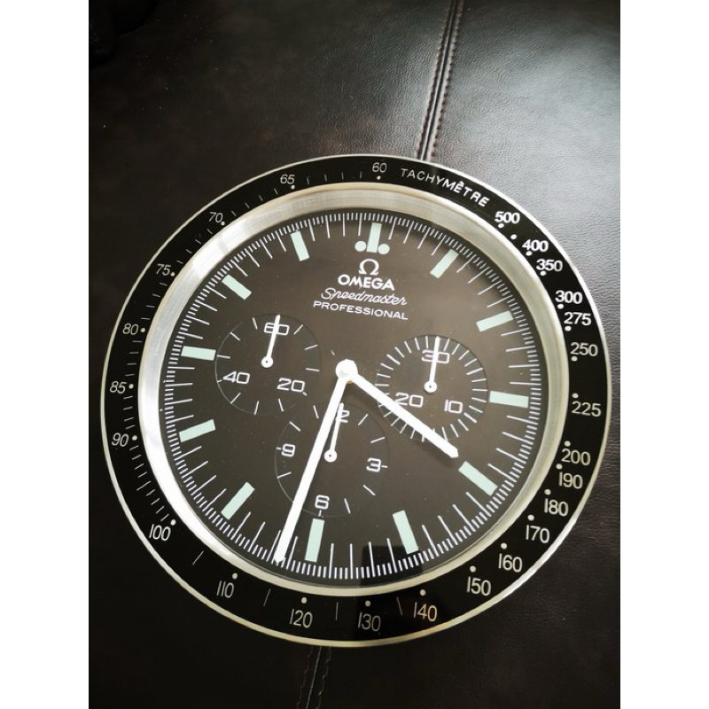 Wall clock omega speed master professional wall clock | Shopee Malaysia