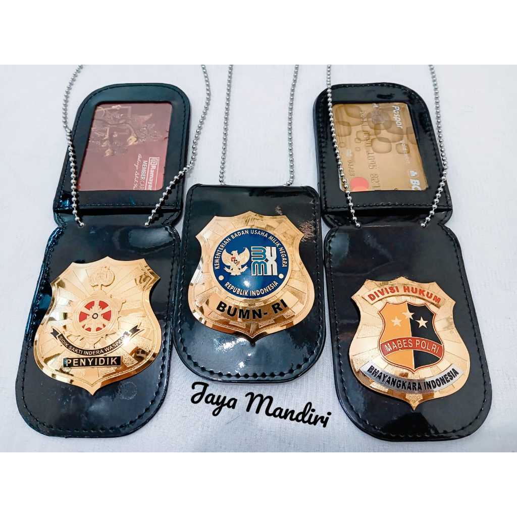 Leather KTA id card badge necklace wallet in package for National ...
