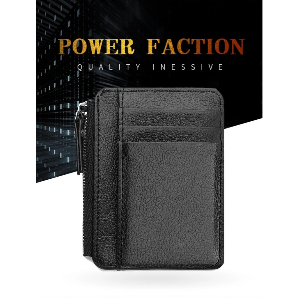 Mini Credit Card Wallet Id Card Holder Men's Small Wallet | Shopee Malaysia