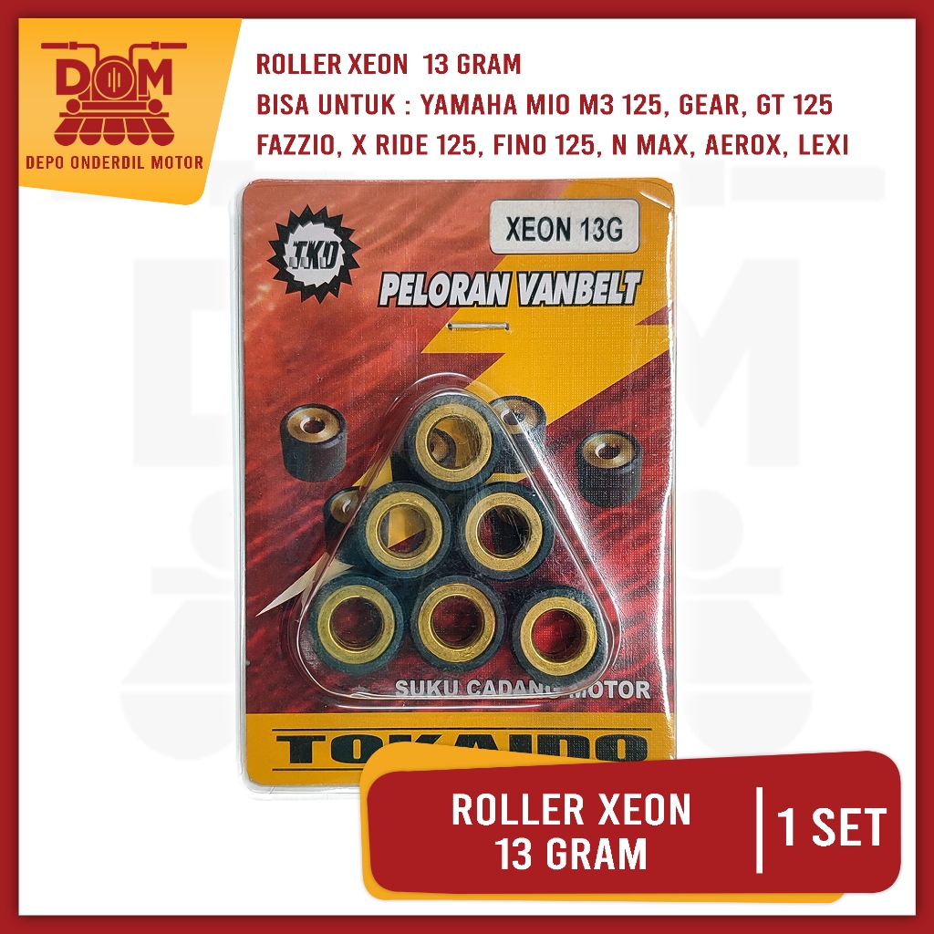 Roller XEON 13gram (TOKAIDO) Roller Stone Scales Loller Roler Weight ...