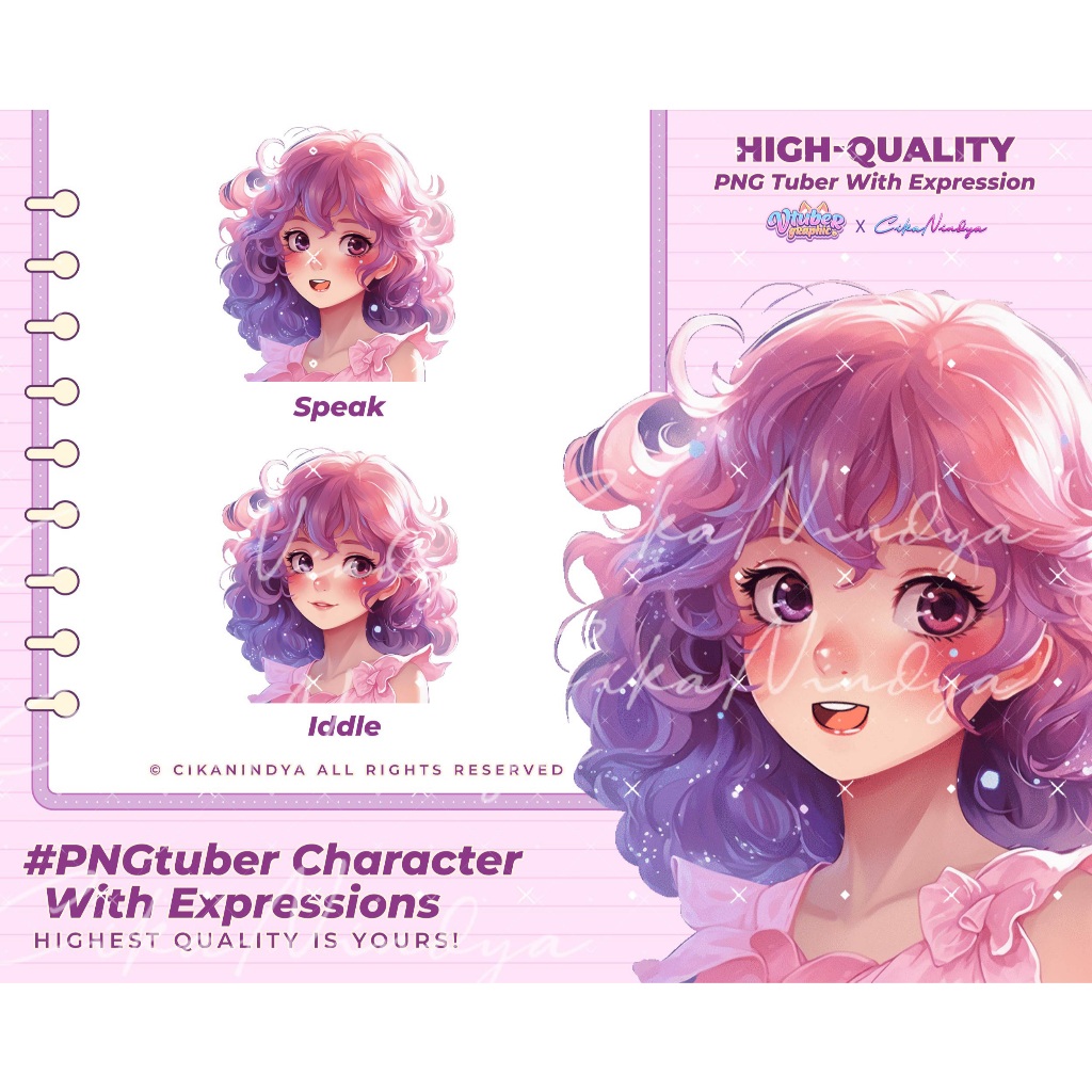 Cute Tuber PNG: The Best Choice To Make Your Streaming More Lively ...