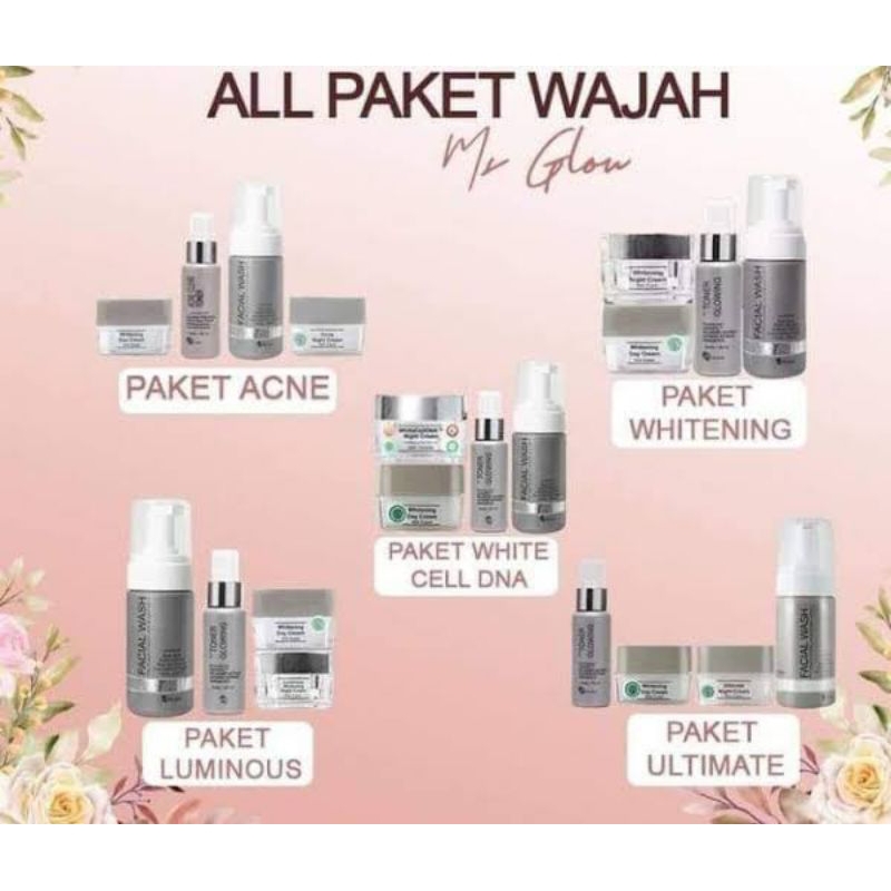 Original MS GLOW COMPLETE FACIAL PACKAGE | Shopee Malaysia