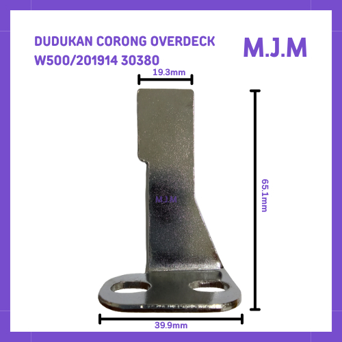 MESIN Overdeck sewing machine funnel holder-Champ Interlock-kam kamkut ...