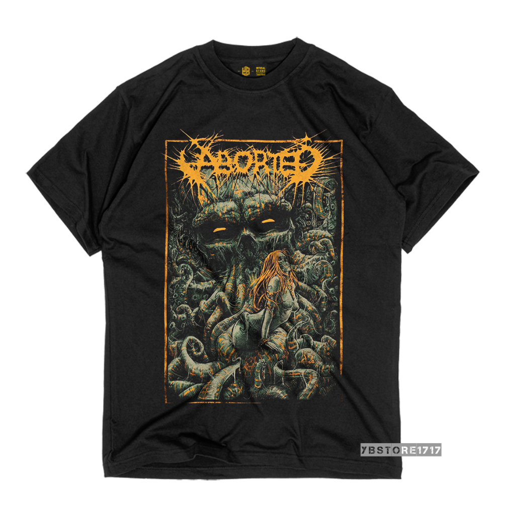 HITAM Aborted T-shirt - Metal Band T-shirt II Overseas Band T-shirt II ...