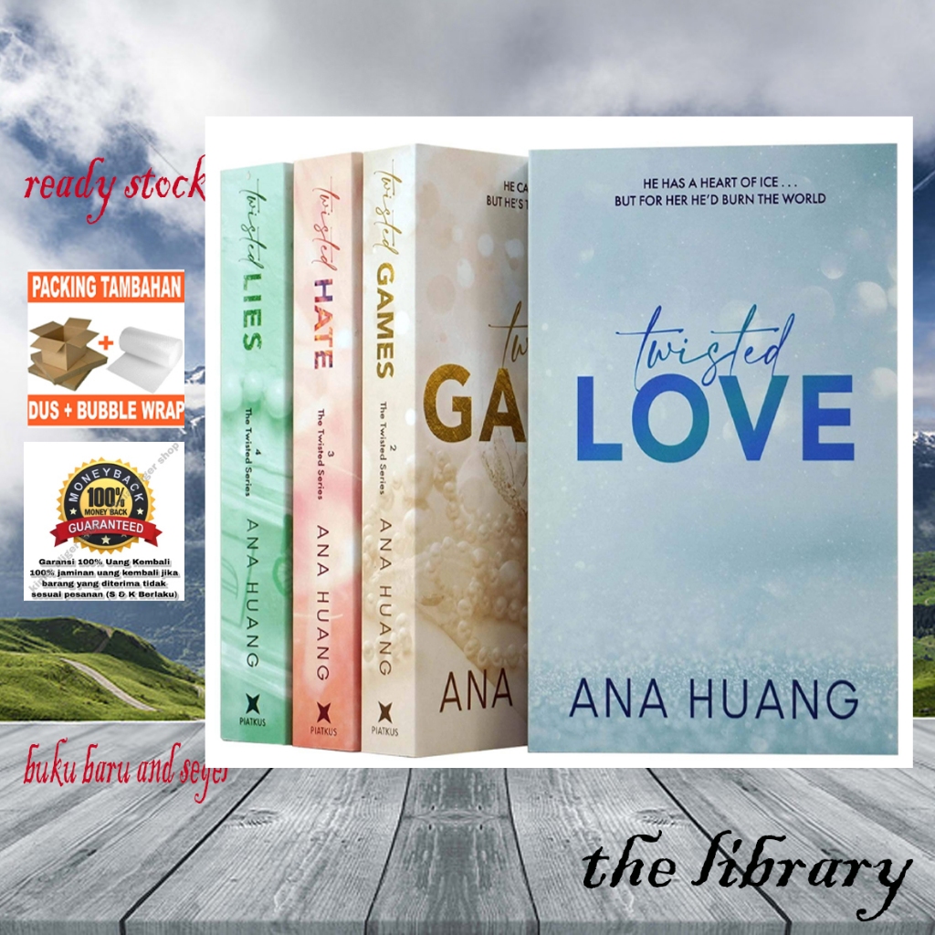 Twisted (4Book series) by Ana Huang (English) | Shopee Malaysia