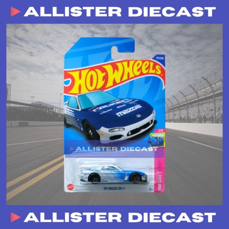 Hot Wheels 95 Mazda RX 7 Falken Silver Hotwheels Mazda RX7 Falken ...