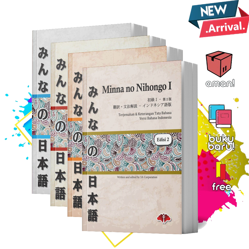 MINNA NO NIHONGO I & II (AFFORDATION AND TRANSLATION & GRAMMAR ...